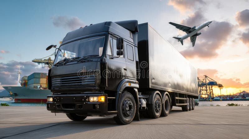 Dynamic Cargo Process: Shipment Path, Freight Motion, Haul Route ...