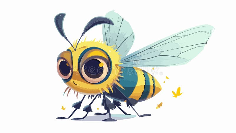 Dynamic Cartoon Fly Animation Vector Illustration for Creative Projects ...