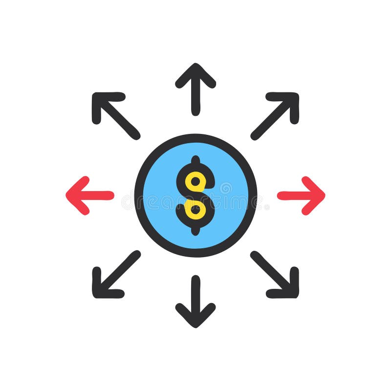 Dynamic Cash Outflow Icon Stock Illustrations – 1 Dynamic Cash Outflow ...