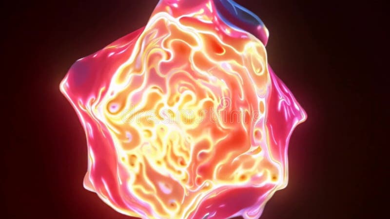 Dynamic Central Shape Evolving in Vibrant Colors during a Visual ...