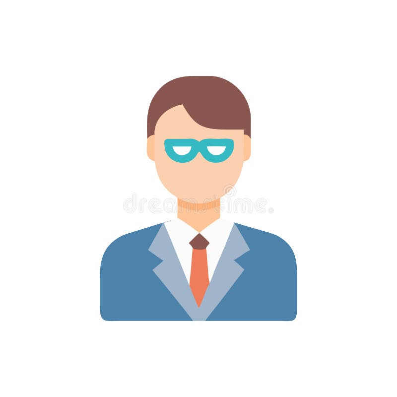 Dynamic CEO Icon for Business Leadership Stock Illustration ...