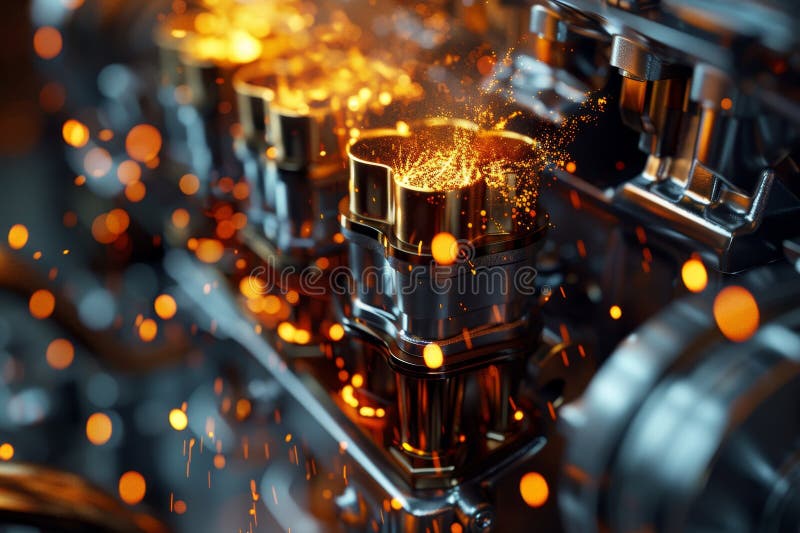 Dynamic Cg Model of V8 Engine with Explosions, Moving Pistons, and ...