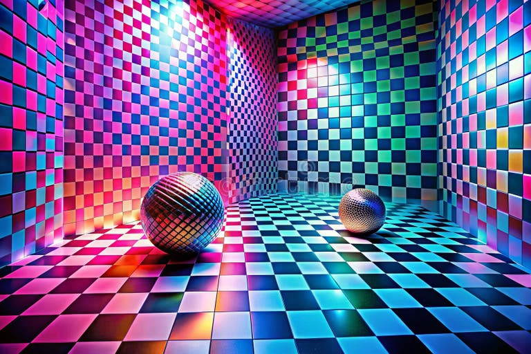 Dynamic Checkered Pattern Background a Modern Geometric Design for ...