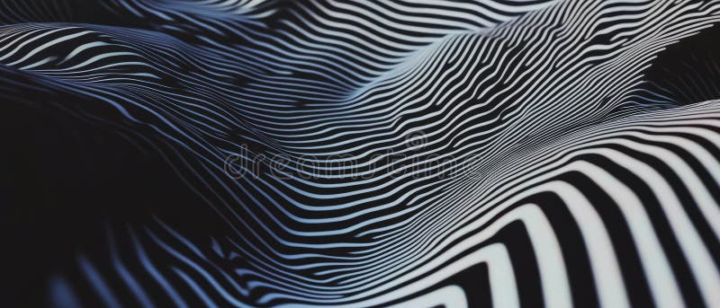 Dynamic Chevron Pattern with Flowing Lines Creates a Modern Wallpaper ...