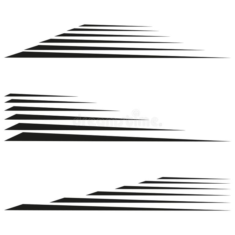 Dynamic Chevron Stripes. Abstract Optical Pattern. Black and White ...