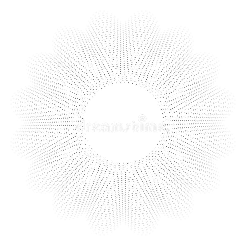 Dynamic Circle Shapes. Abstract Animated Kaleidoscope Circles Stock ...