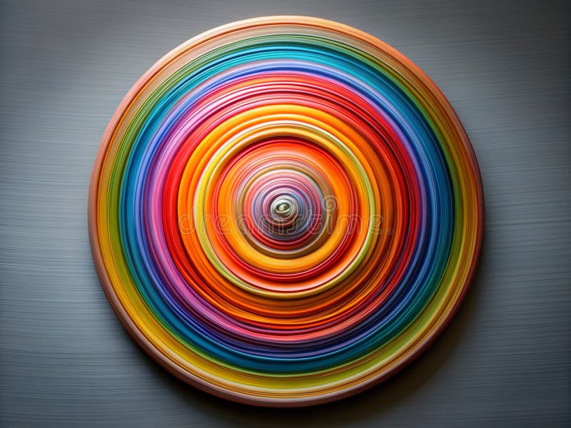 Dynamic Circular Abstract Art a Long Exposure Masterpiece for ...