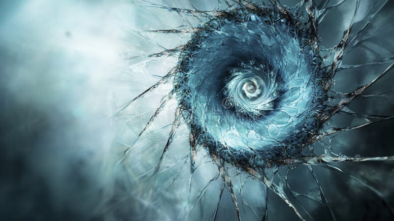 Dynamic Circular Design Shift Abstract Art Digital Creation Surreal ...