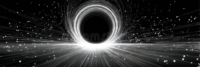 Dynamic Circular Logo Reveal with Minimal Motion Particles and Ethereal ...