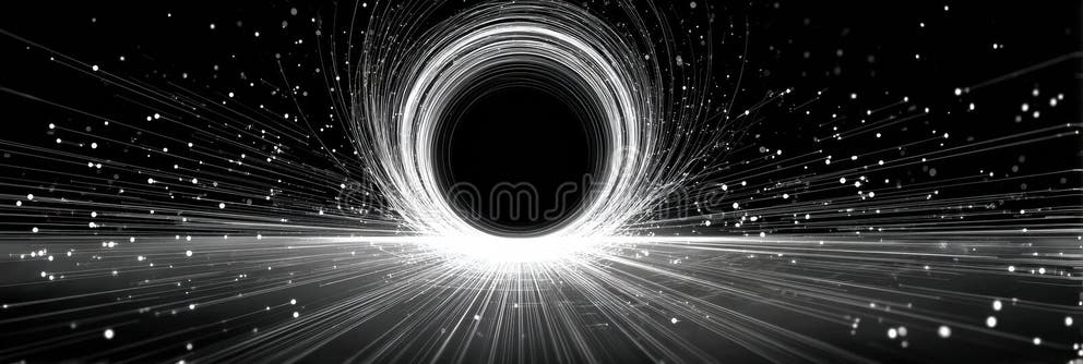 Dynamic Circular Logo Reveal with Minimal Motion Particles and Ethereal ...