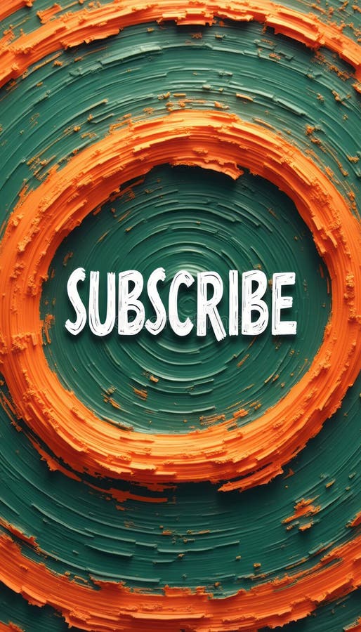 Dynamic Circular Pattern with SUBSCRIBE Text Stock Image - Image of ...