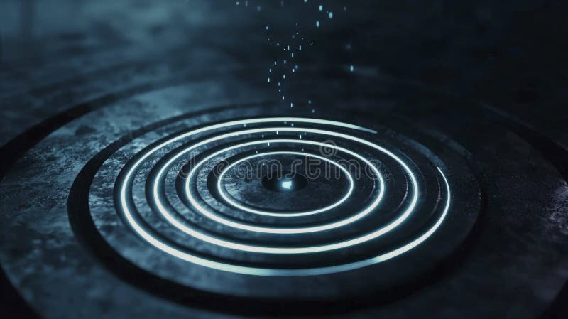 Dynamic Circular Technology Design Abstract Environment Graphic Art ...