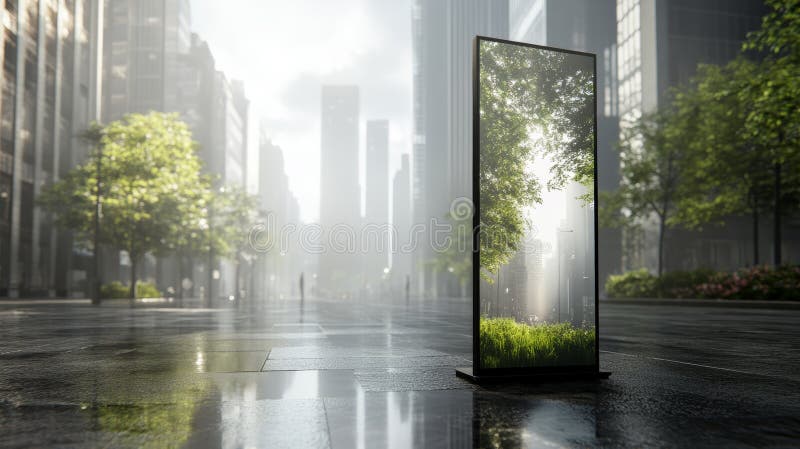 Dynamic Cityscape Display, Immersive Urban Panorama on Large Screen ...