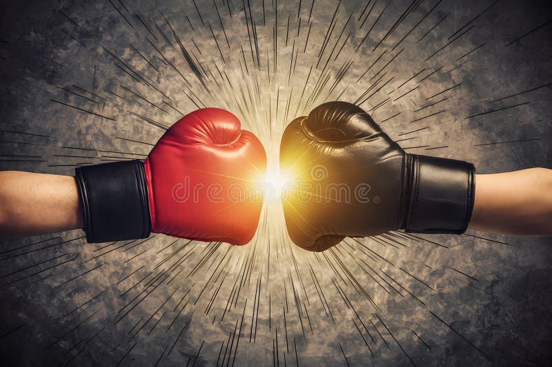 Boxing Clash Gloves Stock Illustrations – 147 Boxing Clash Gloves Stock ...