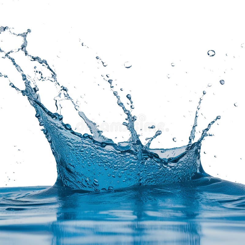 Dynamic Clear Water Splash with Transparent Background for Creative ...