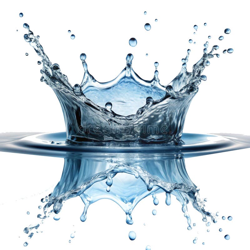 Dynamic Clear Water Splash with Transparent Background for Creative ...