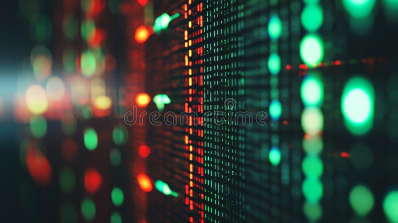 Dynamic Close Up of Digital Currency Exchange Board Showcasing ...
