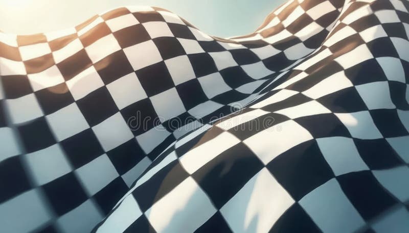 Checkered Flag Wave Ai Generated Stock Photos - Free & Royalty-Free ...