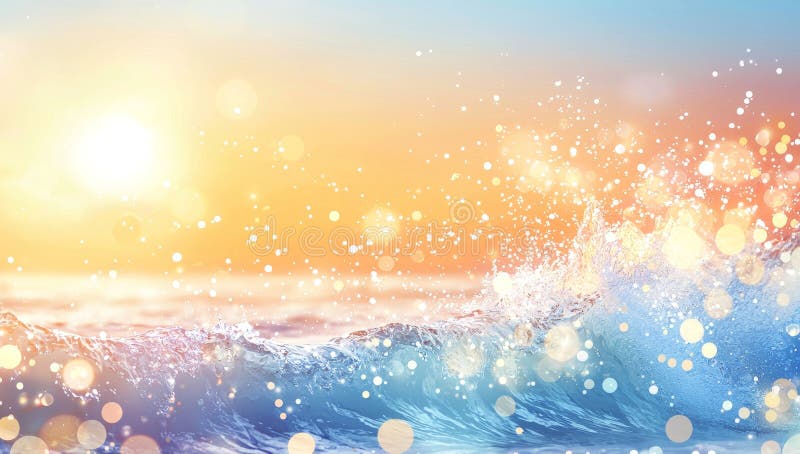 A Dynamic Closeup of a Surfer on a Rapid Wave, the Wave Breaking Around ...