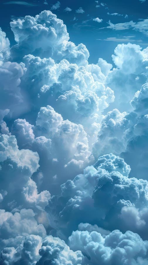 Dynamic Cloud Formations in a Vibrant Sky during the Day Capturing the ...