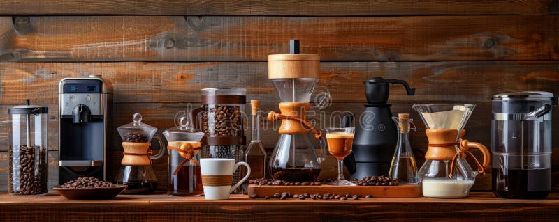 Dynamic Coffee Splash from Cup on Black Background Stock Photo - Image ...