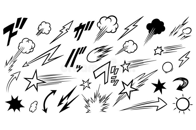 Sound Effect Symbols Stock Illustrations – 750 Sound Effect Symbols ...