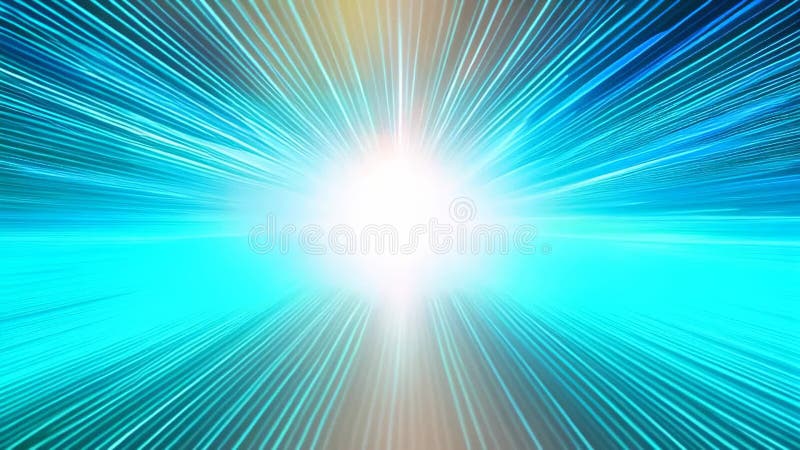 Dynamic Color Burst with Radiant Light and Motion Effects Stock Video ...