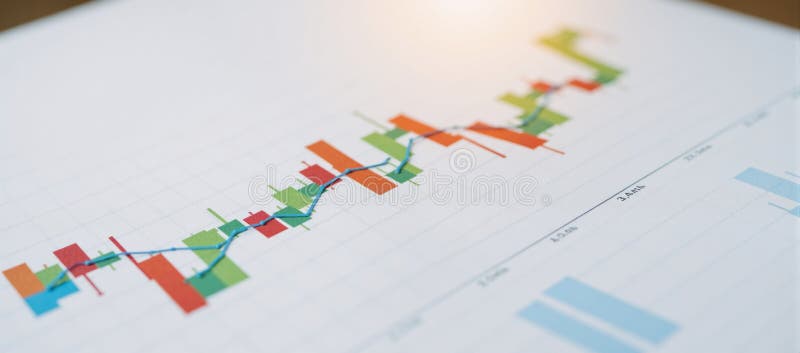 Dynamic Colorcoded Bar Graphs Displaying Changing Financial Data Stock ...