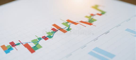 Dynamic Colorcoded Bar Graphs Displaying Changing Financial Data Stock ...
