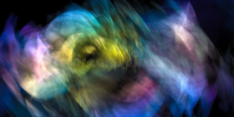 Dynamic Colorful Abstraction Stock Illustration - Illustration of ...