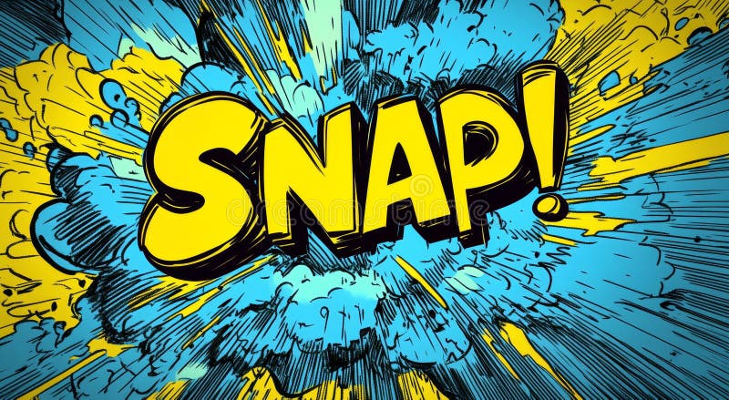 Dynamic Comic Book Explosion with Bold Visual Style Stock Image - Image ...