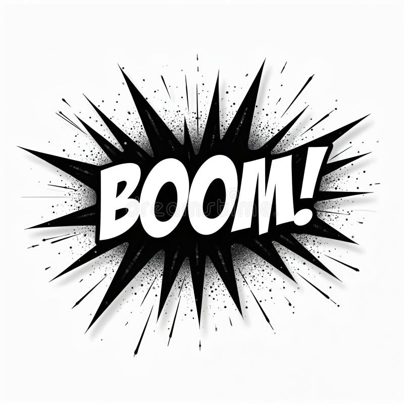 Dynamic Comic Book Style Illustration with SUPER Text. Bold, Colorful ...