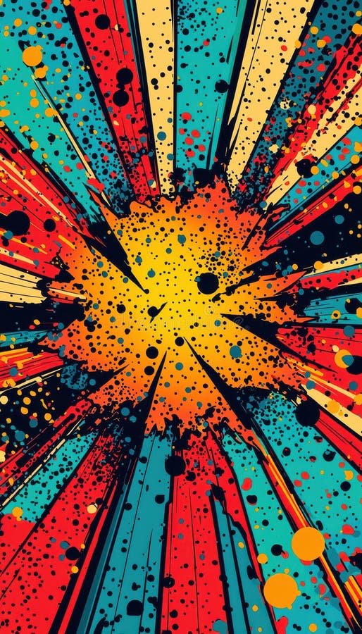 689 Comic Book Style Explosion Pattern Stock Photos - Free & Royalty ...