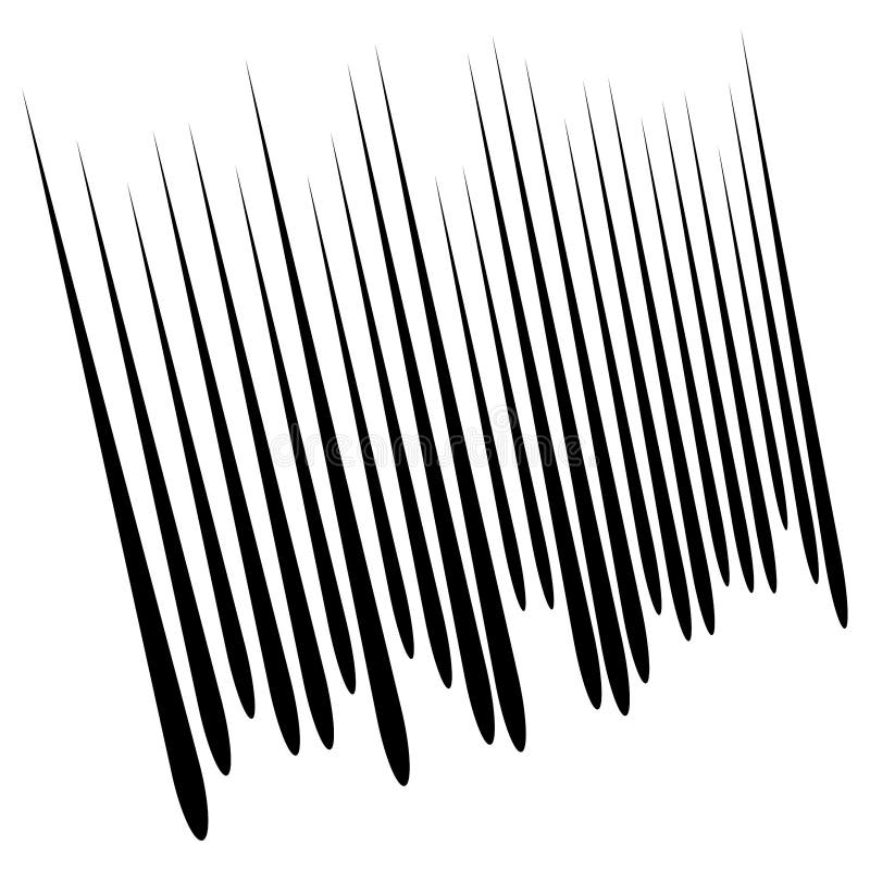 Dynamic Comic Burst Lines. Random Vertical Straight Stripes. Irregular ...