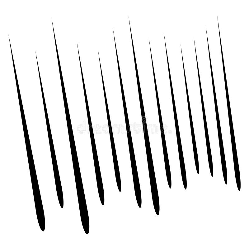 Dynamic Comic Burst Lines. Random Vertical Straight Stripes. Irregular ...