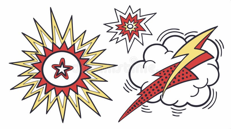 Dynamic Comic Explosion for Impactful Designs Vector Design Generative ...