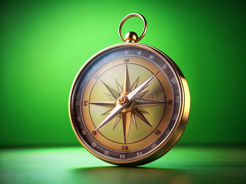 Dynamic Compass Rose Green Screen Transitions Effortlessly Elevate Your ...