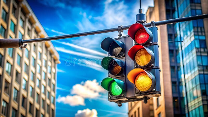 A Dynamic Composition of Color and Movement Capturing the Essence of a ...