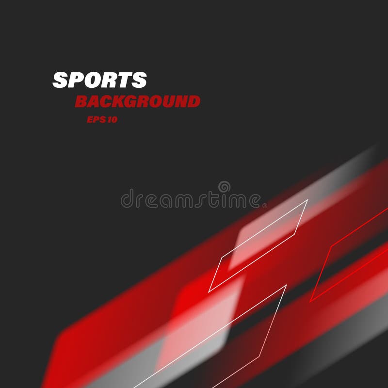 Dynamic Composition Diagonal Rectangular Shapes in Red and White Semi ...
