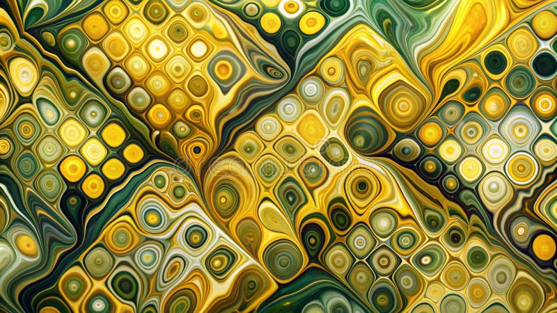 Figurative Acrylic Pour Painting Pattern Colorful Designs, Composition ...