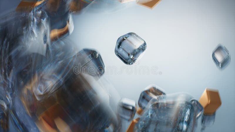 Dynamic Composition with Shapes. Modern Style. Fisheye Lens. Soft Focus ...