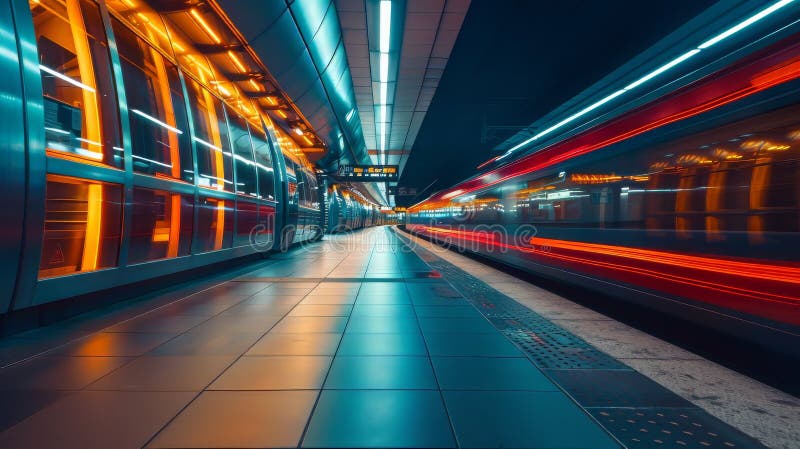 Dynamic Composition with Sleek and Modern Layout Stock Illustration ...