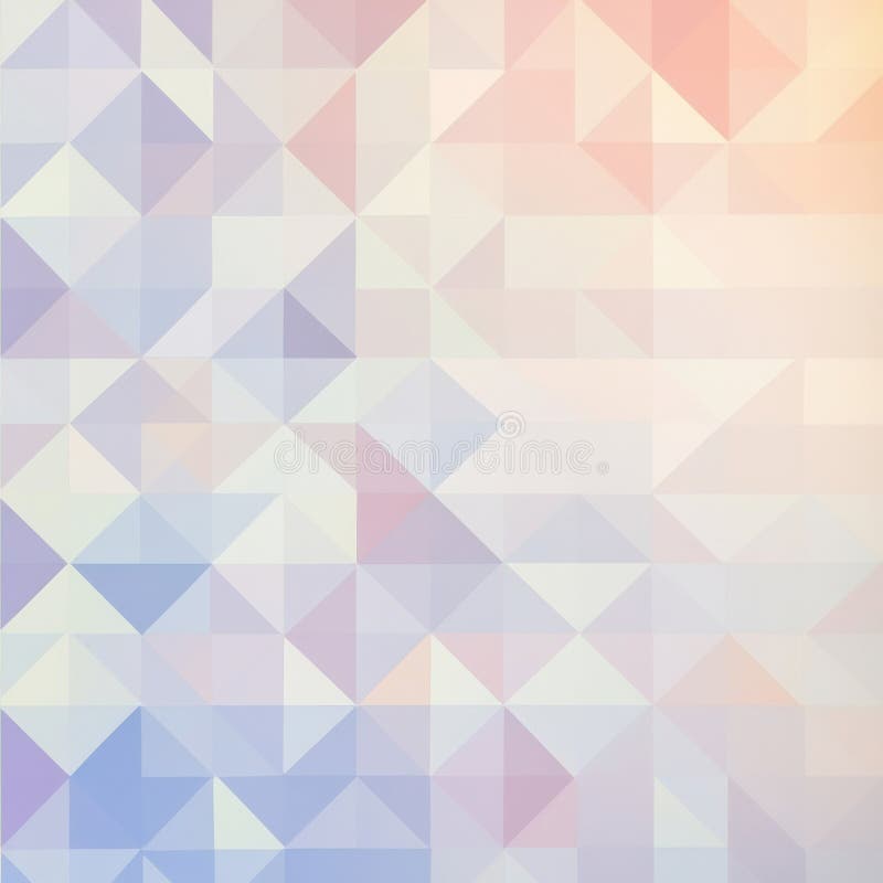 Dynamic Composition of Soft Pastel Triangles Arranged Elegantly with ...