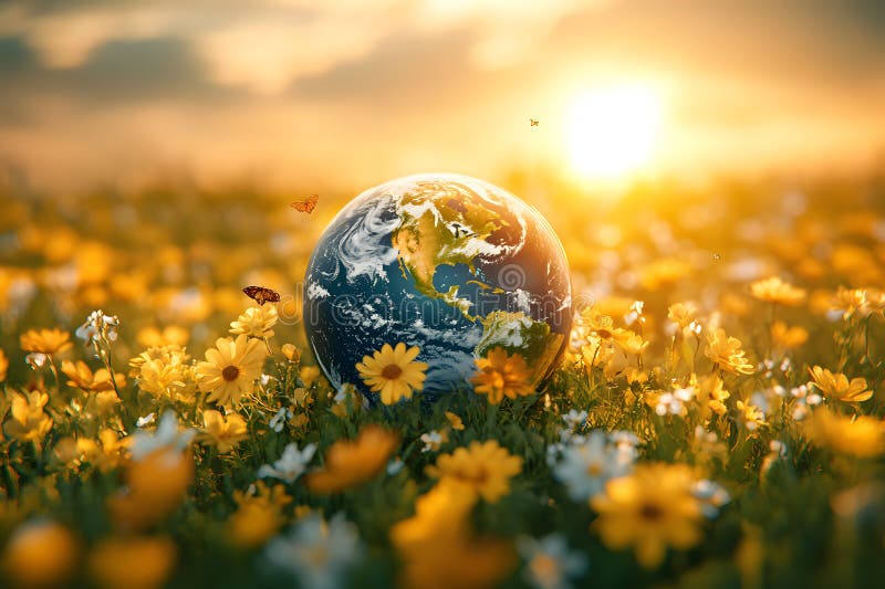 World Environment Day Logo with an Isolated Background Stock Photo ...