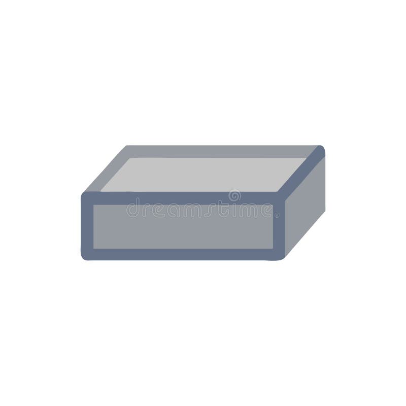 Dynamic Concrete Block Icon Design Stock Illustration - Illustration of ...