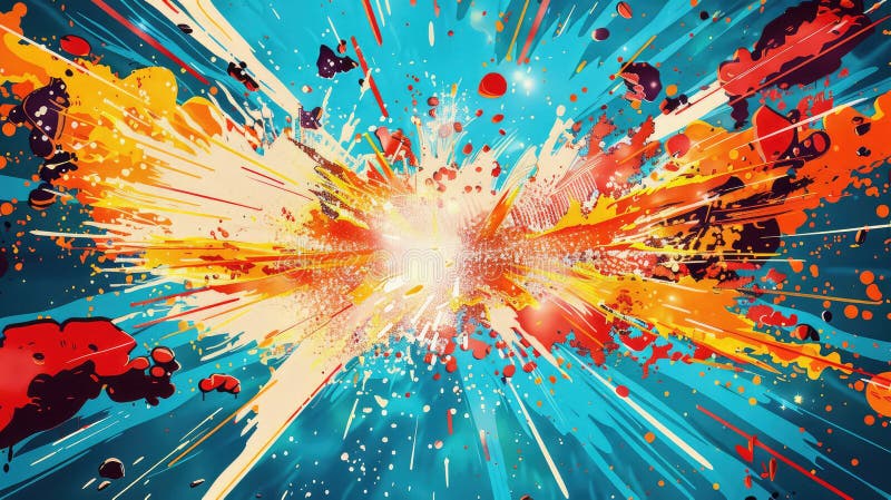 Dynamic Confetti Explosion: Vibrant Celebration Stock Photo - Image of ...