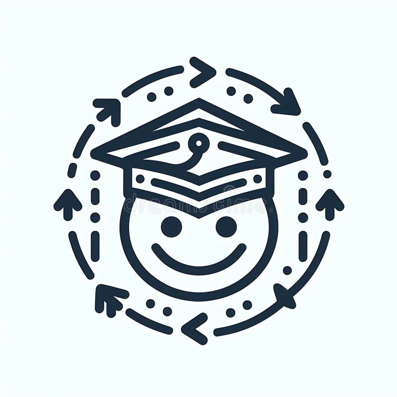 Dynamic Connected Points Brand Symbol Stock Illustration - Illustration ...