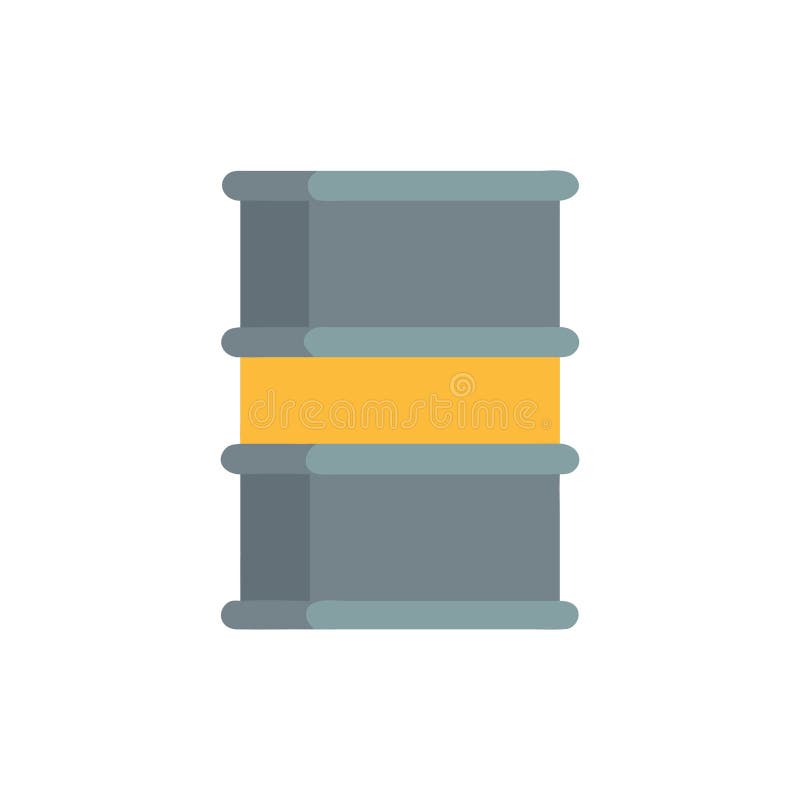 Dynamic Construction Barrel Icon Design Stock Illustration ...