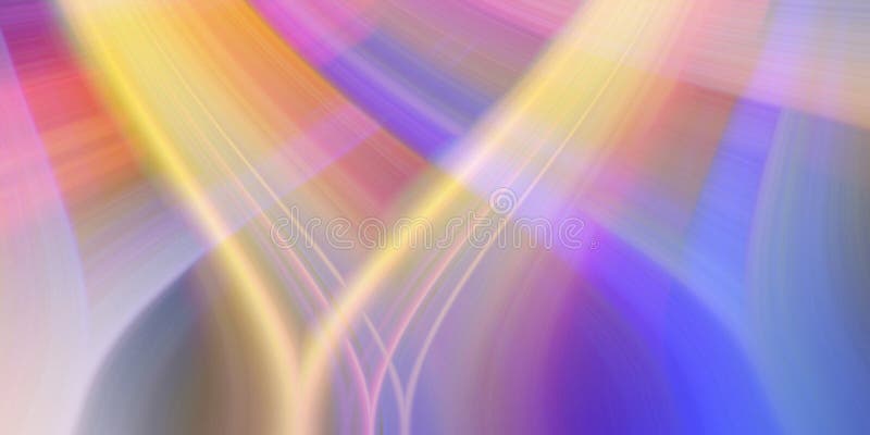 Soft Lines of Bright Pastels Backdrop Stock Illustration - Illustration ...
