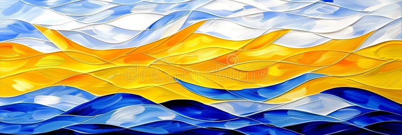 Dynamic Contemporary Wave Design with Stunning Blue Navy and Gold ...